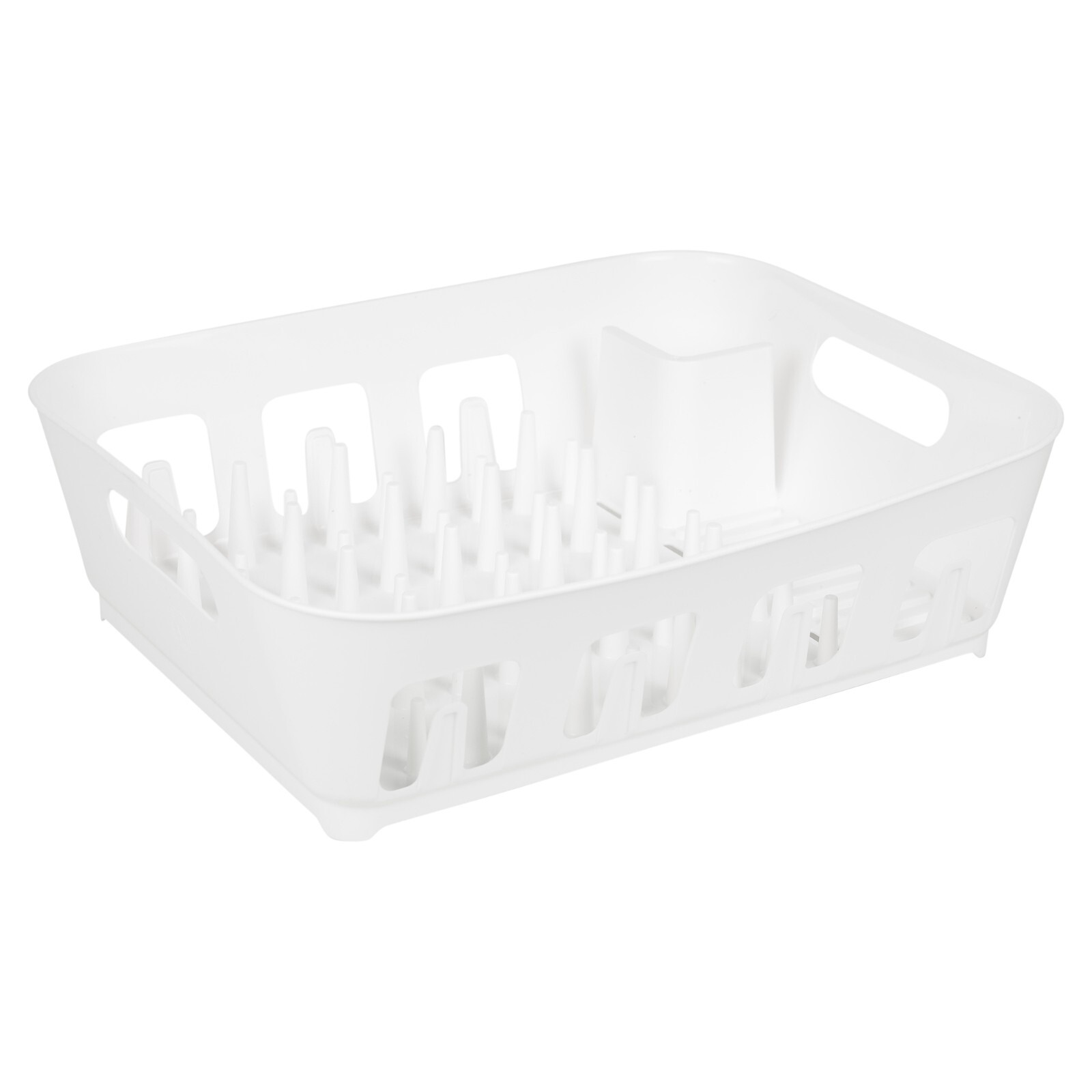 Large Plastic Dish Drying Rack Drip Drainer Kitchen Sink Tray w ...