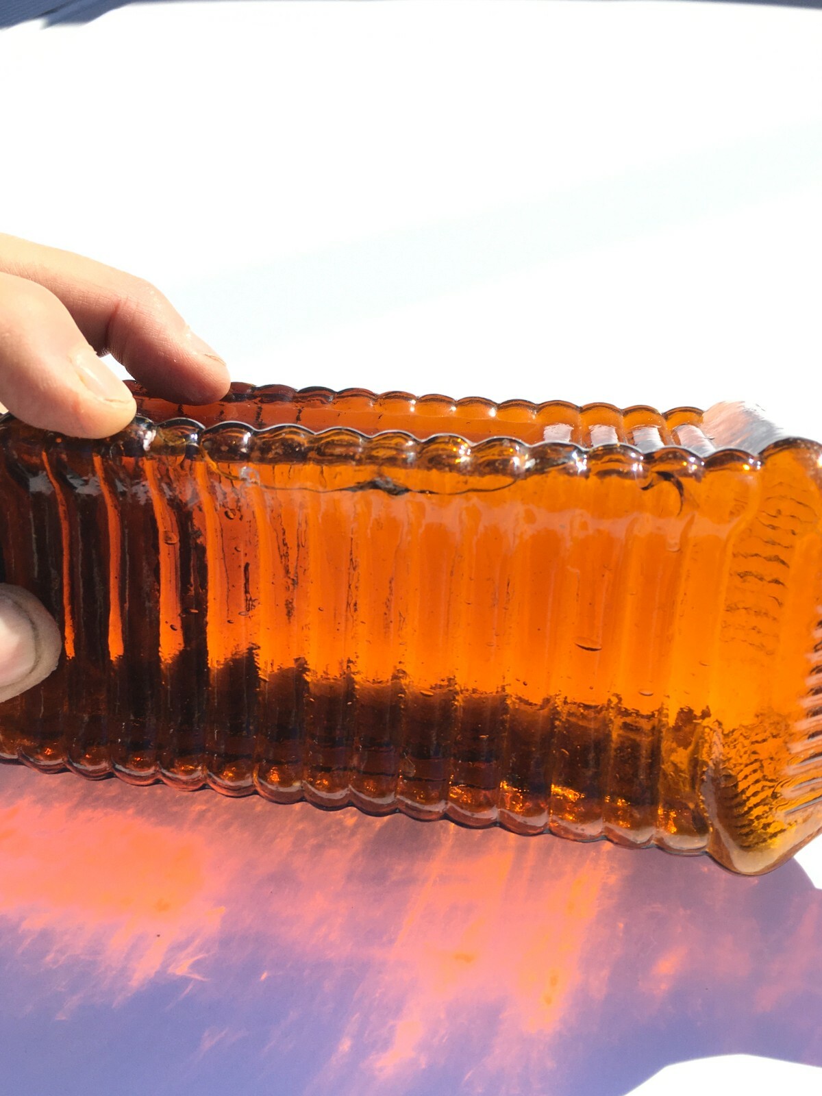 ST Drake's 1860 Amber Cabin Plantation Bitters Bottle Patented 1862 ...
