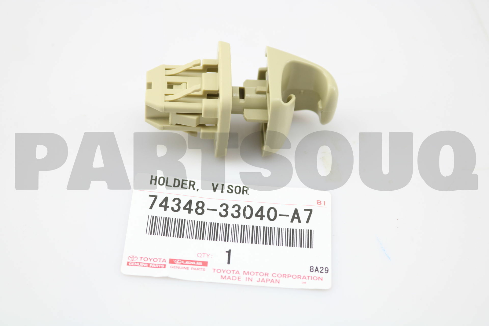 7434833040A7 Genuine Toyota HOLDER, VISOR 74348-33040-A7 | eBay