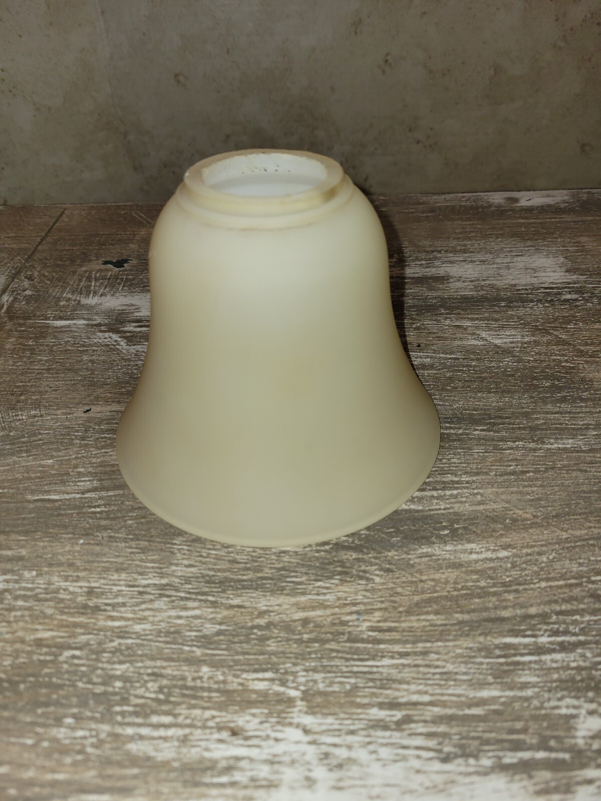 Tan Beige Bell Shaped Replacement Glass Shade Frosted | eBay