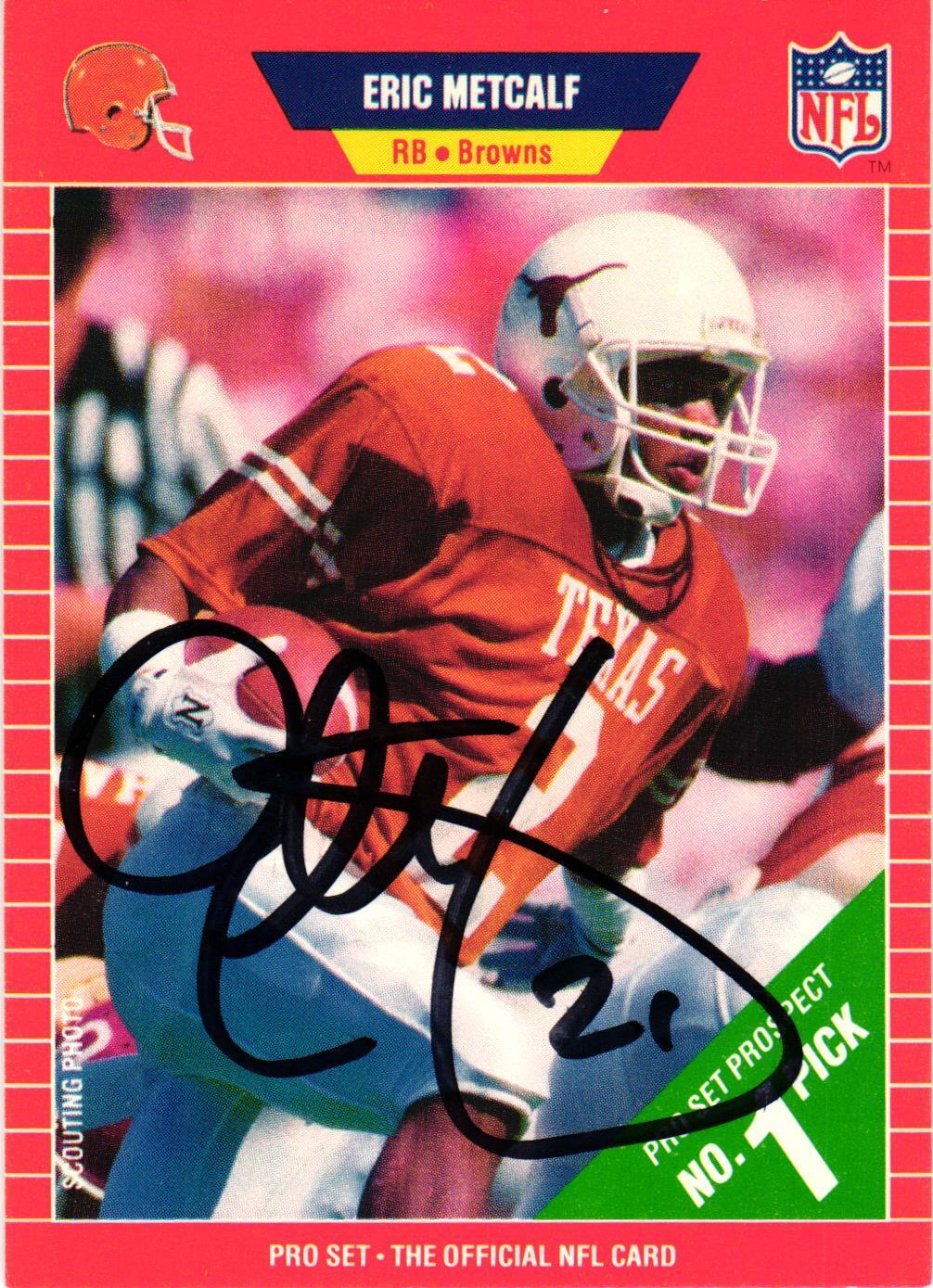 1989 Pro Set NFL Football Signed Card You Pick For set AUTOGRAPHED | eBay