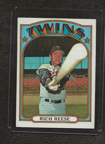 1972 Topps #611 Rich Reese, Minnesota Twins, NM! | eBay
