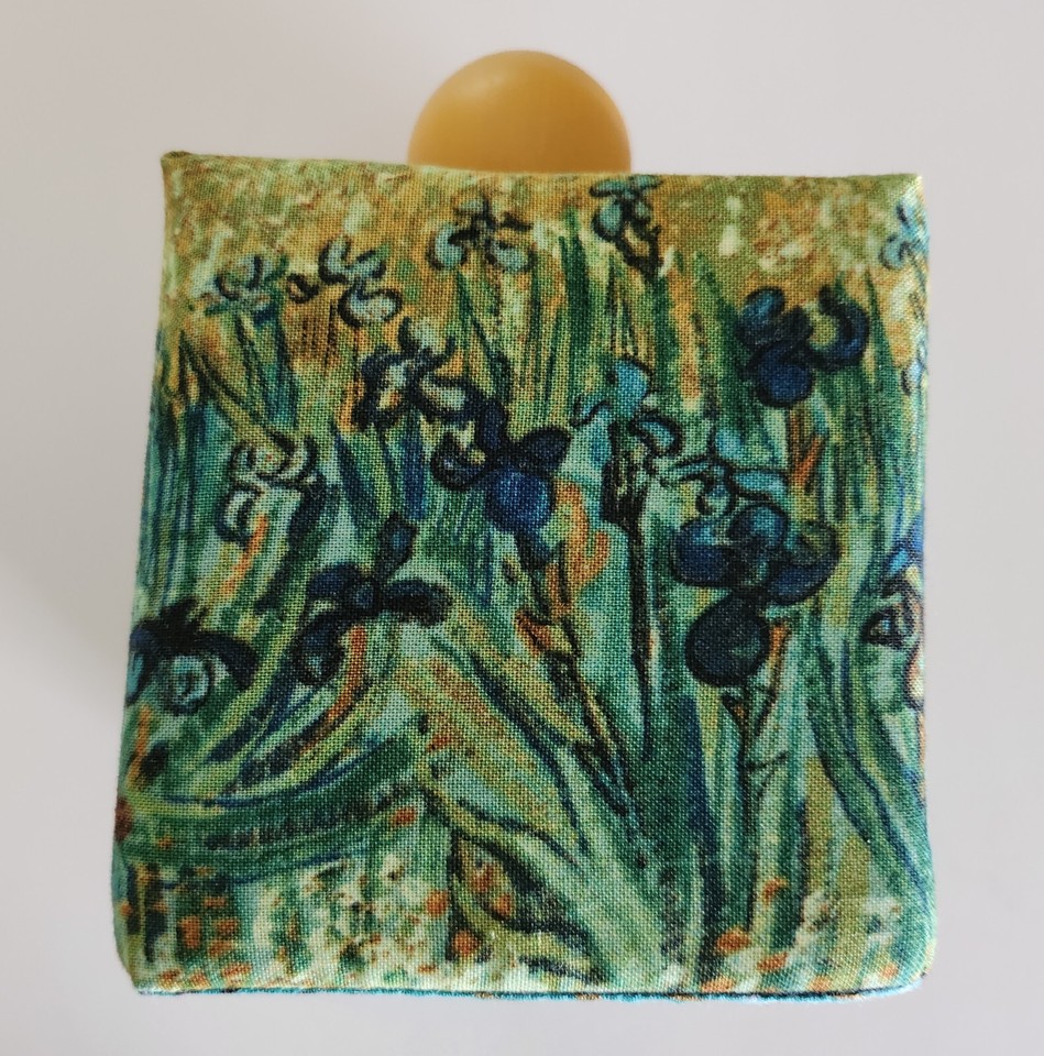 VINCENT VAN GOGH Cube Pin Cushion Handcrafted Cube Wood Handle Incl 25 pins NEW | eBay
