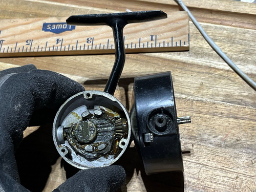 Vintage Garcia Mitchell 305 fishing reel body frame (24993) | eBay