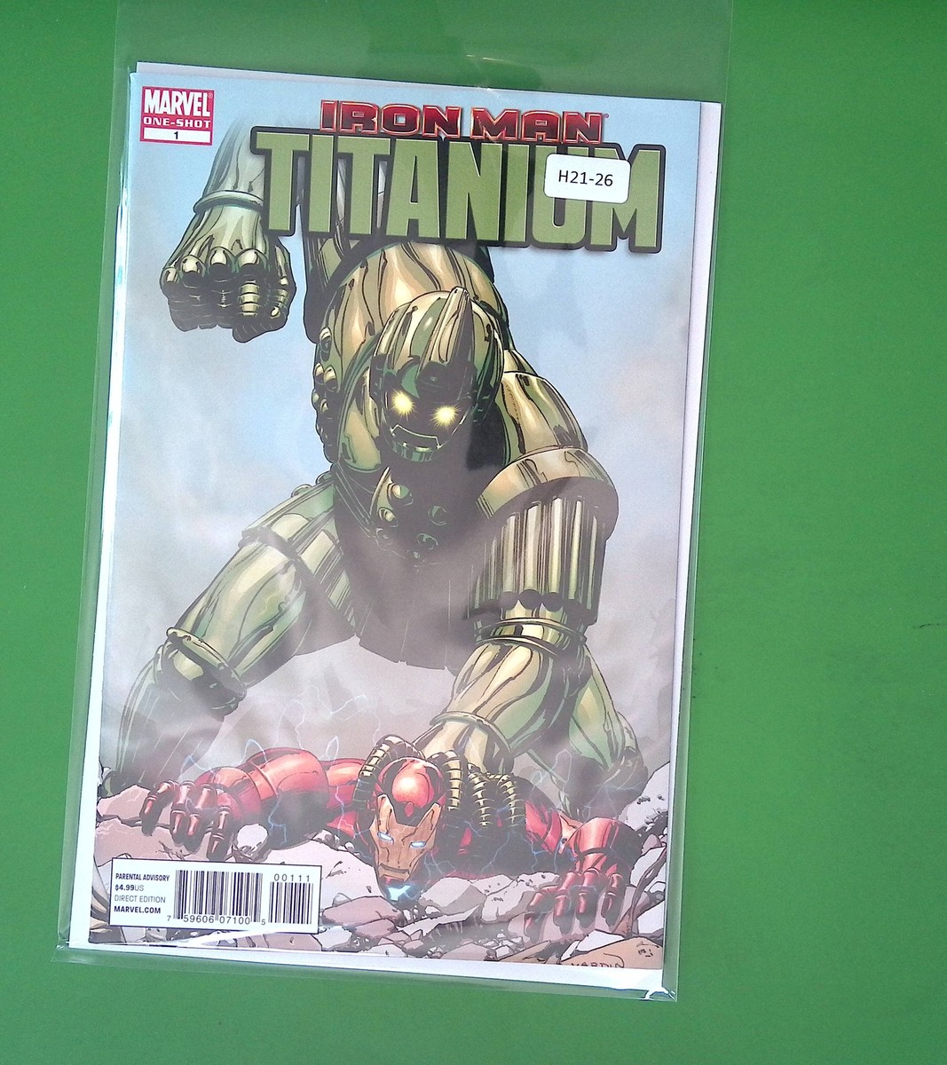 Titanium Man Comics