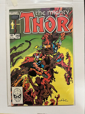 The Mighty Thor #340 - Beta Ray Bill Appearance | eBay