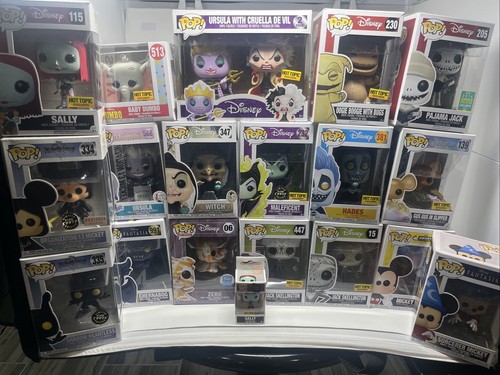 LARGE FUNKO POP LOT (DISNEY, PIXAR, KINGDOM HEARTS, NIGHTMARE BEFORE ...