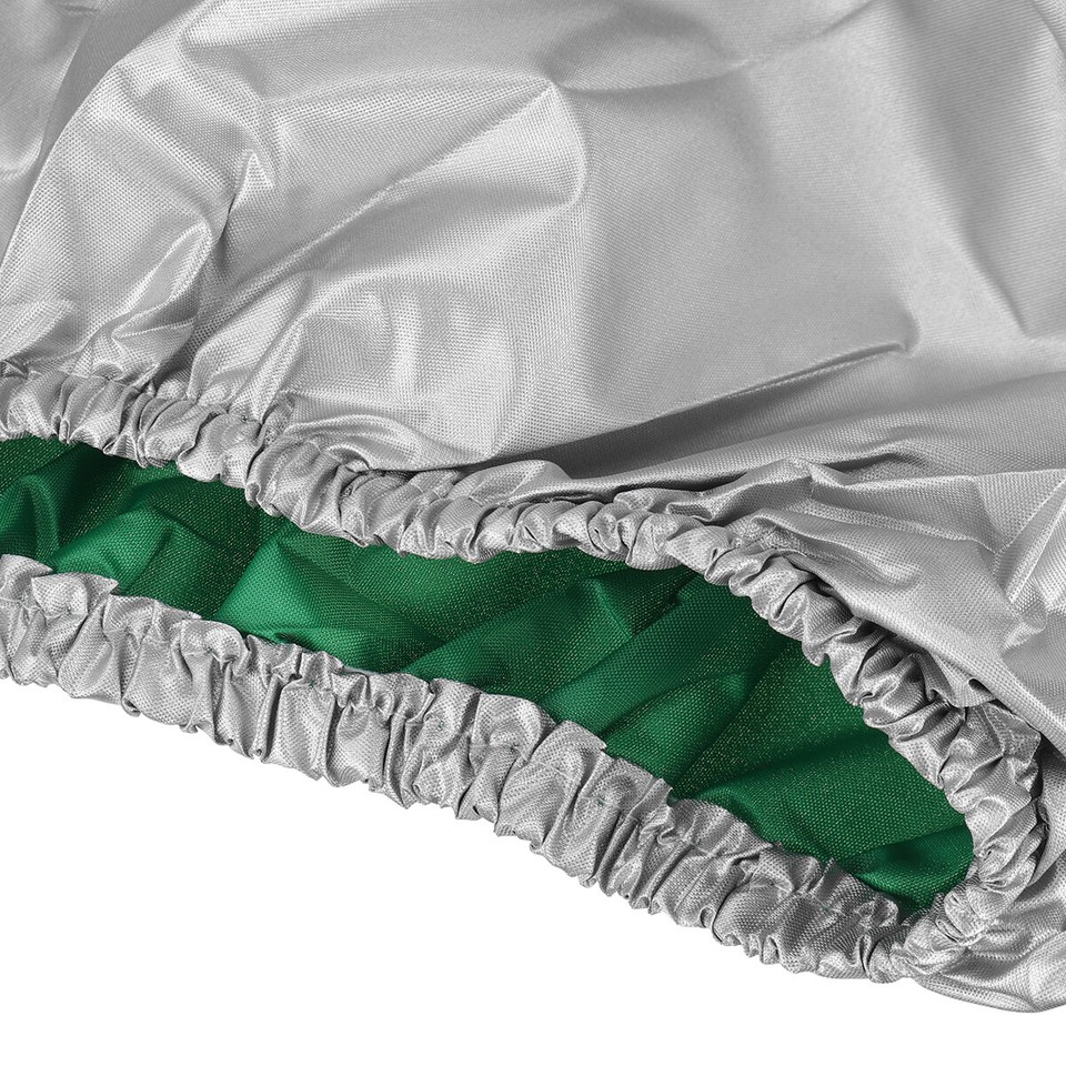 Sliver Car Half Cover Waterproof UV Protection For Jeep Wrangler JK JL ...