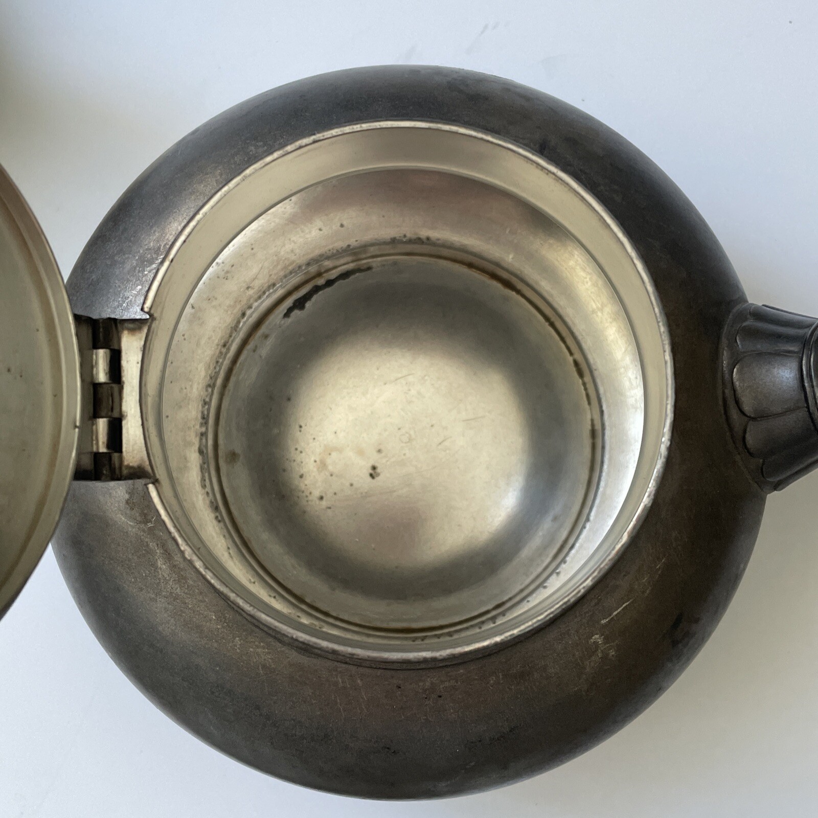 Vintage James W Tufts Boston Art Nouveau Lidded Sugar & Tea Pot Set ...