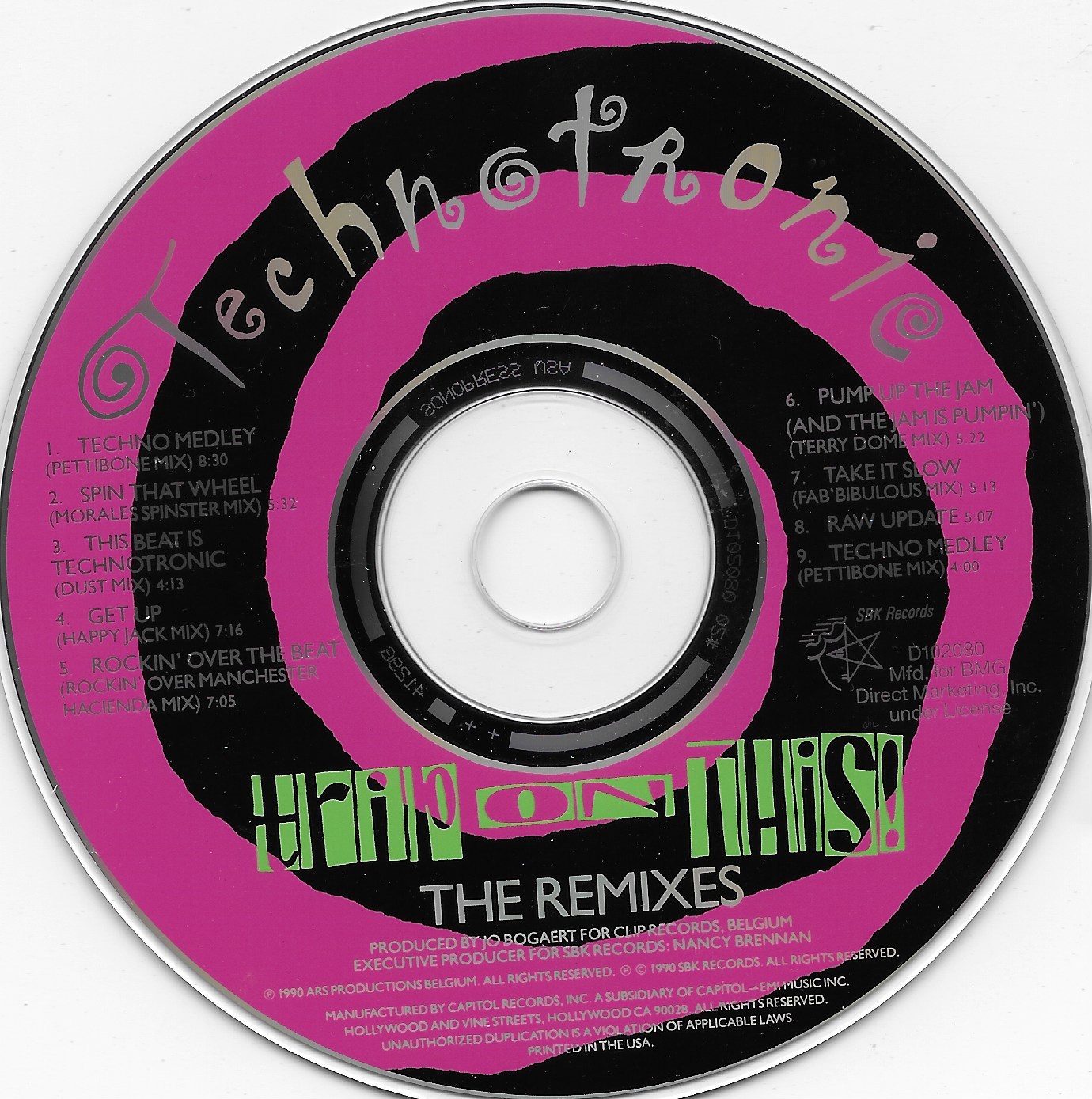 Trip on This! The Remixes by Technotronic CD Jul-1996 EMI Music ...