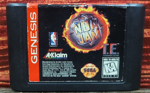 Sega Genesis NBA JAM Tournament Edition (CARTRIDGE ONLY) | eBay
