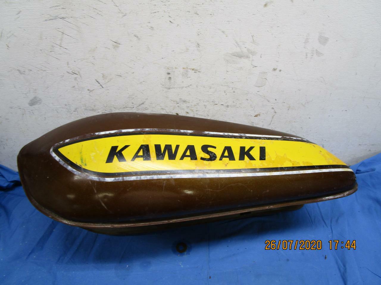 1974 Kawasaki H1 Triple Gas Tank Fuel Tank - Original Color, Decent ...