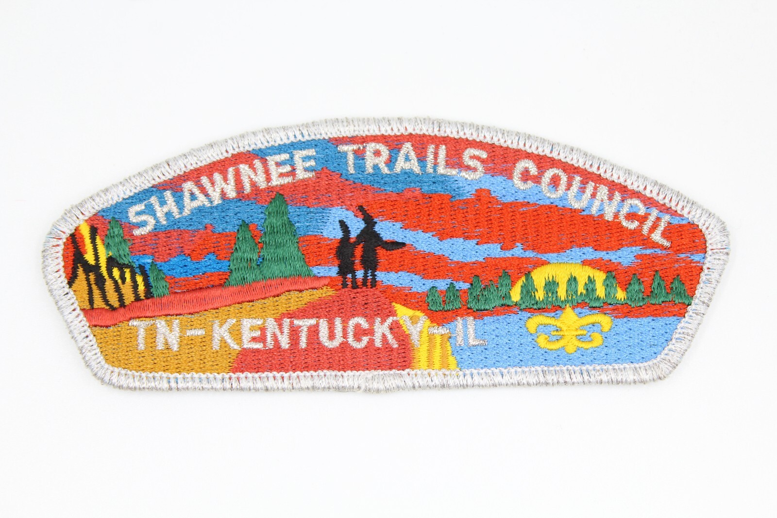 Shawnee Trails Council CSP Tennessee Kentucky Boy Scouts Patch BSA Free ...