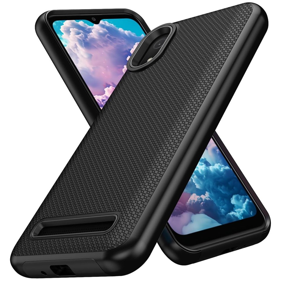 For Cloud Mobile Stratus C8 Phone Case Dual Layer Heavy Duty Shockproof ...