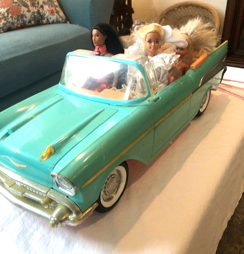 Mattel Vintage Barbie 57 Chevy Belair convertable | eBay