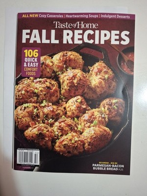 Taste Of Home Fall Recipes 106 Quick And Easy Comfort Foods November ...