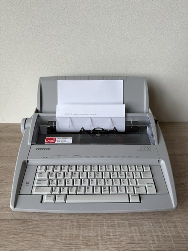 BROTHER Correctronic GX-6750 Electric Typewriter Tested Working | eBay