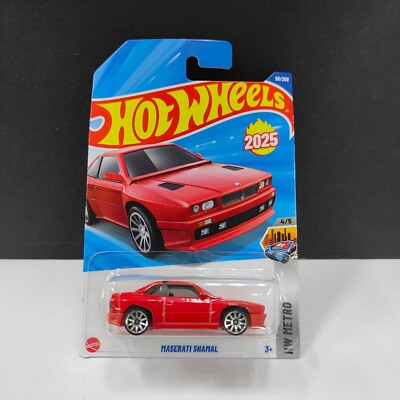 Hot Wheels 2025 Case C Mainline - MASERATI SHAMAL - Int. Card | eBay