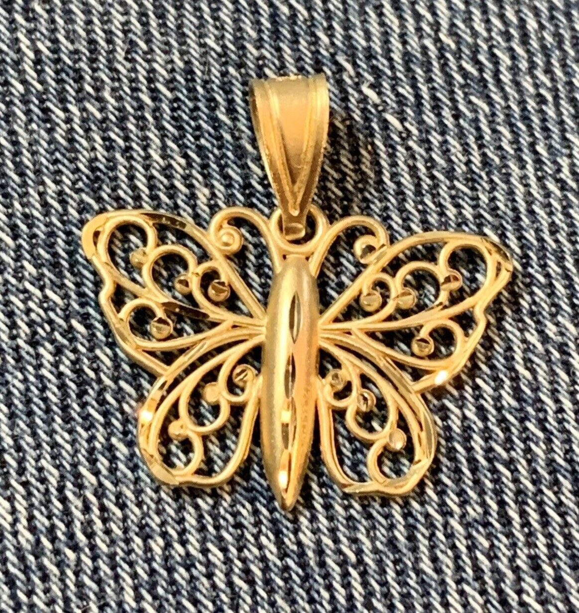 VINTAGE 14K GOLD MICHAEL ANTHONY MA SIGNED FILIGREE B… - Gem