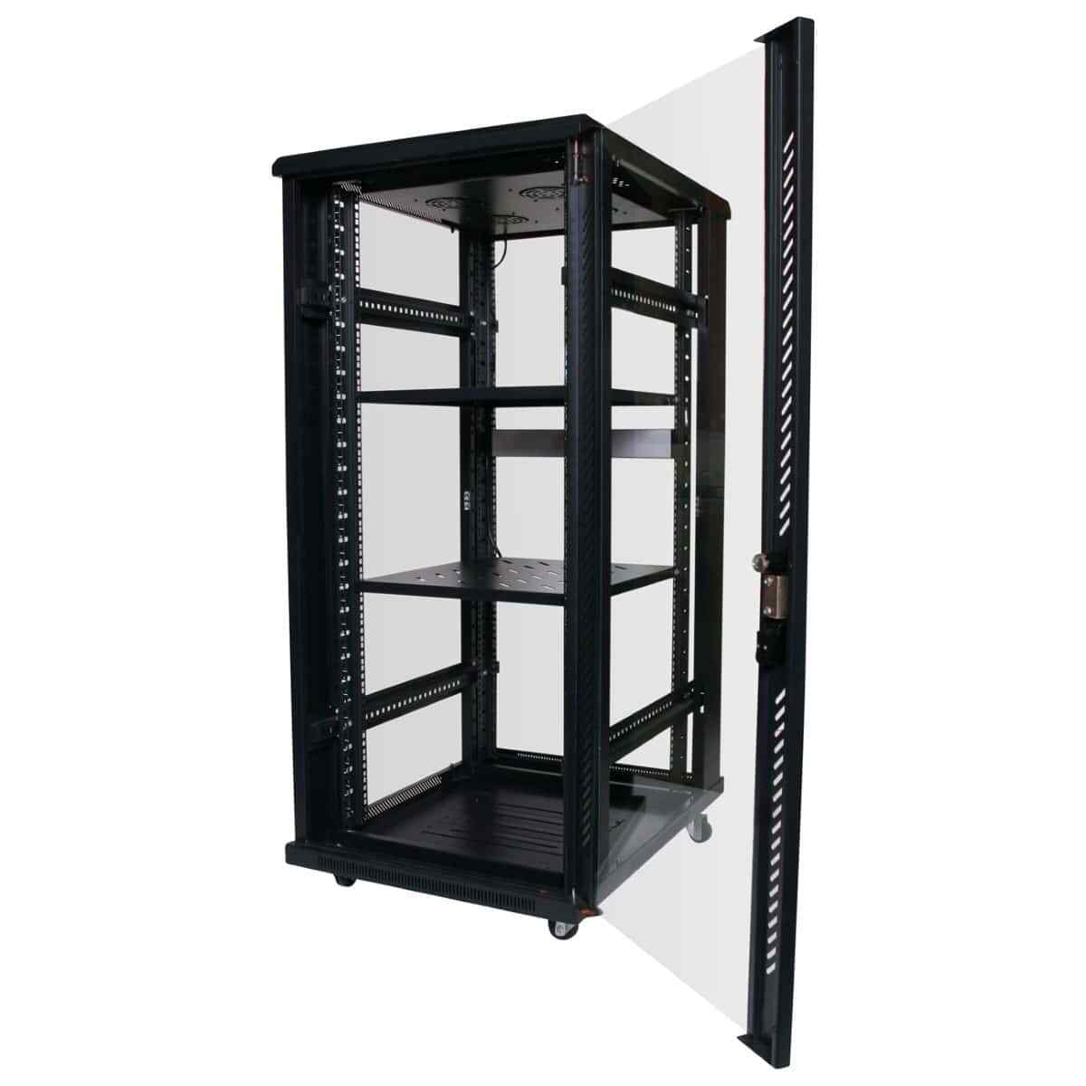 27RU 800mm Deep X 600mm Wide Network Rack / Server Cabinet | eBay Australia