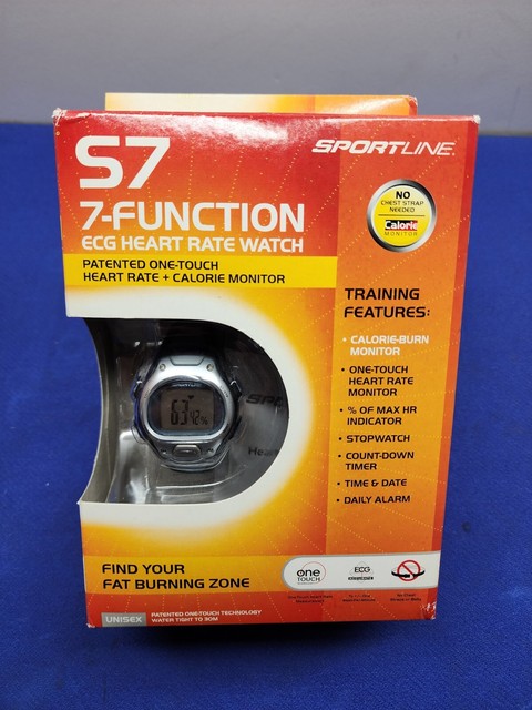 Sportline S7 Heart Rate Monitor Watch for sale online | eBay
