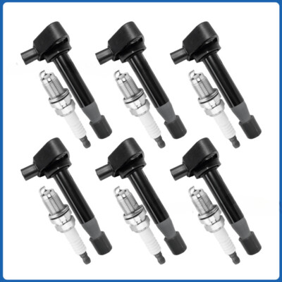 For 4x Ignition Coils & 4x Spark Plugs Hyundai Accent RB i30 GD Kia Rio ...