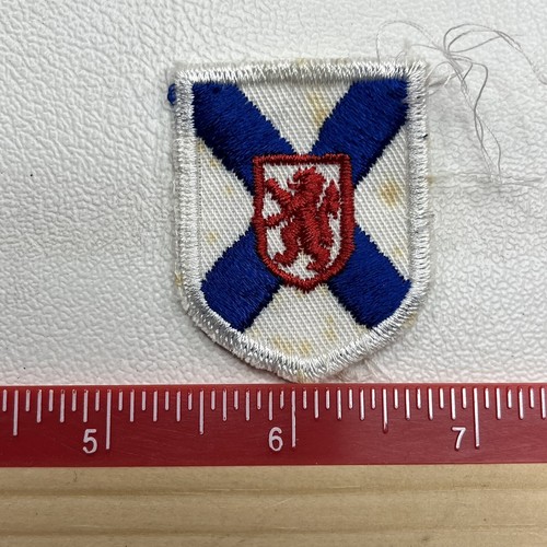 Small As-Is-Stained NOVA SCOTIA Canada Shield Crest Patch S003 | eBay