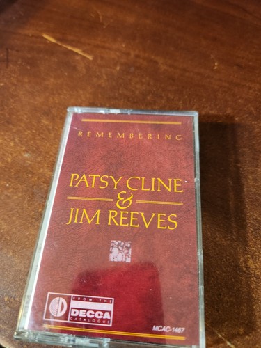 PATSY CLINE / JIM REEVES REMEMBERING CASSETTE TAPE | eBay