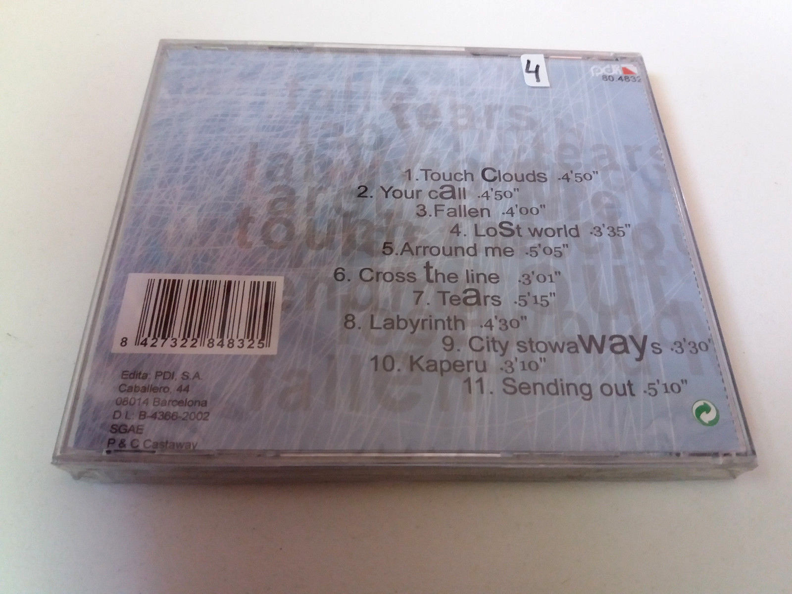 Castaway " Alone Together " CD 11 Tracks Sealed | eBay