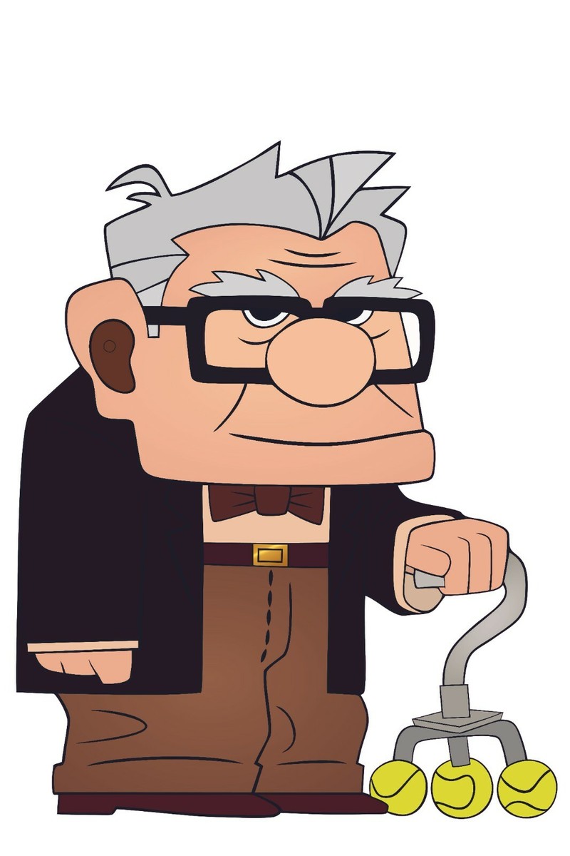 Up Movie Carl Drawing