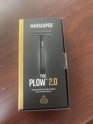 MANSCAPED® The Plow™ 2.0 Premium Single Blade Double-Edged Safety Face ...