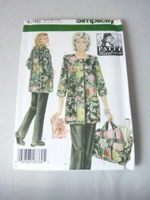 Simplicity Sewing Pattern 4746 Patty Reed Designs Hobby Coat Pants Bag ...