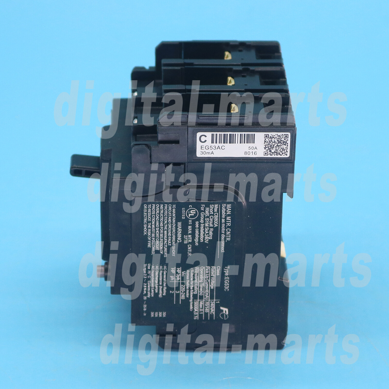 One For FUJI New EG53AC 3P 50A Circuit Breaker In Box Free Shipping | eBay