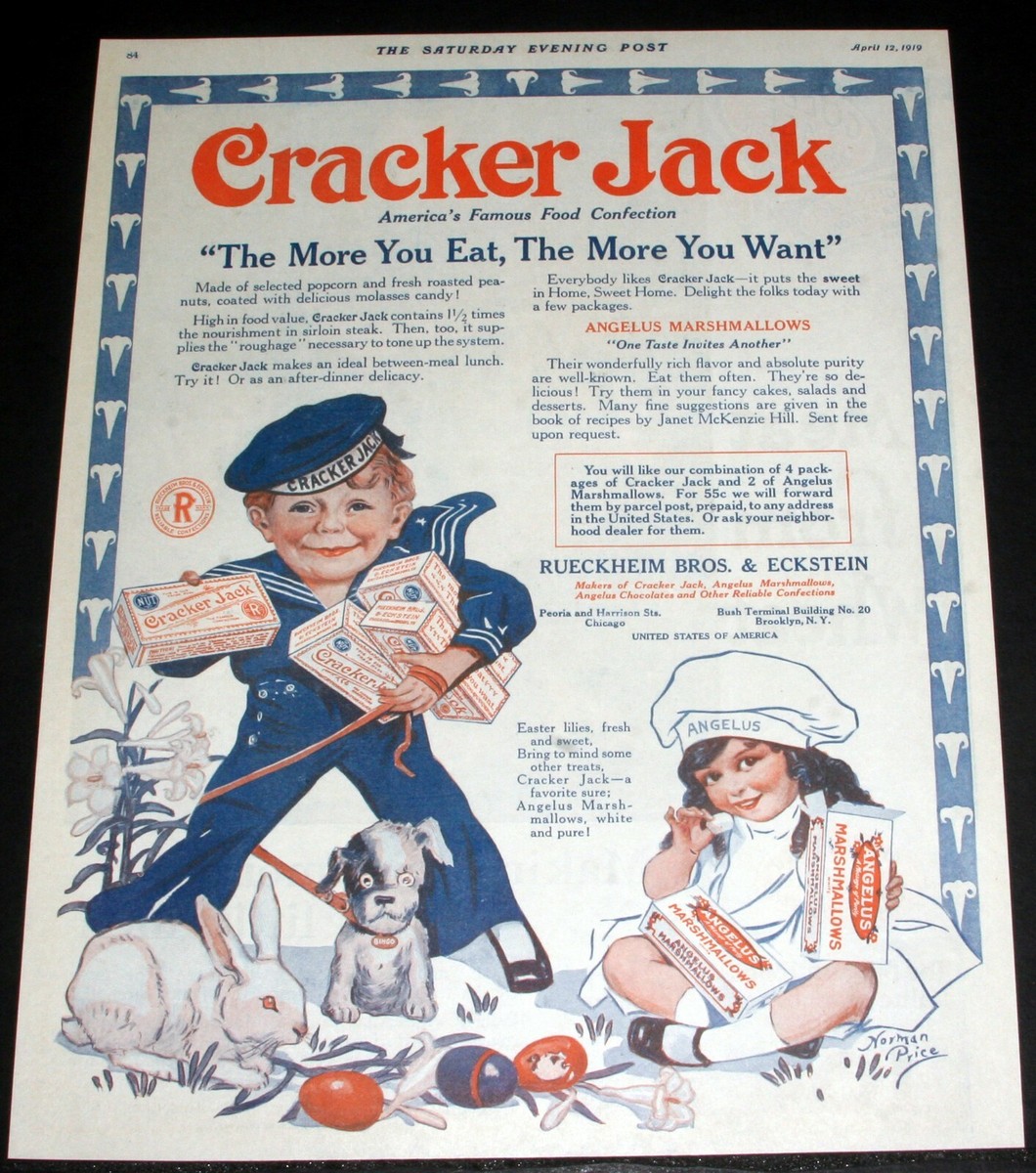 Vintage Cracker Jack Commercials VINTAGE CRACKER JACK ADVERTISING