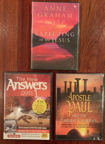 (3) Bible - Christian - GOD - Religious - Church - Jesus - Holy - DVDs ...