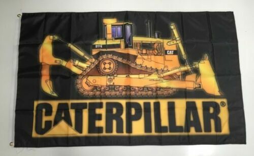 CAT Caterpillar Style 3 Banner Flag - Diesel Power Tools Excavator ...