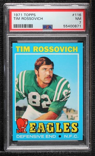1971 Topps Tim Rossovich #116 PSA 7 | eBay