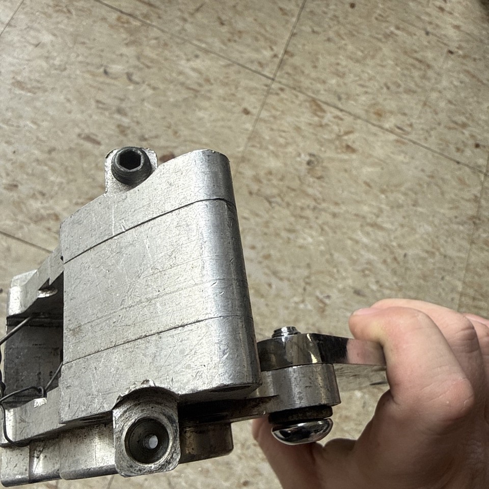 Harley PM Performance Machine Rear Caliper Single Piston Shovelhead Evo ...