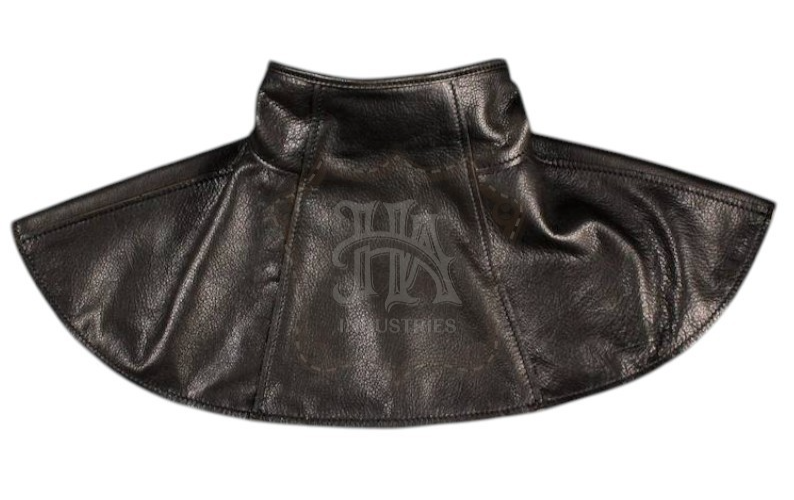 Leather Plague Doctor Mantle Capelet Gothic Shoulder Cape Halloween ...