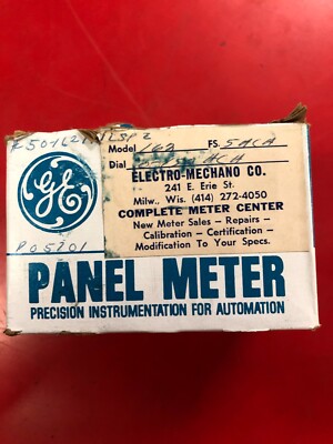 Panel Meters - General Electric Panel Meter