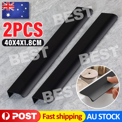 Kitchen lip pulls handles cupboard door cabinet drawer Contemporary ...