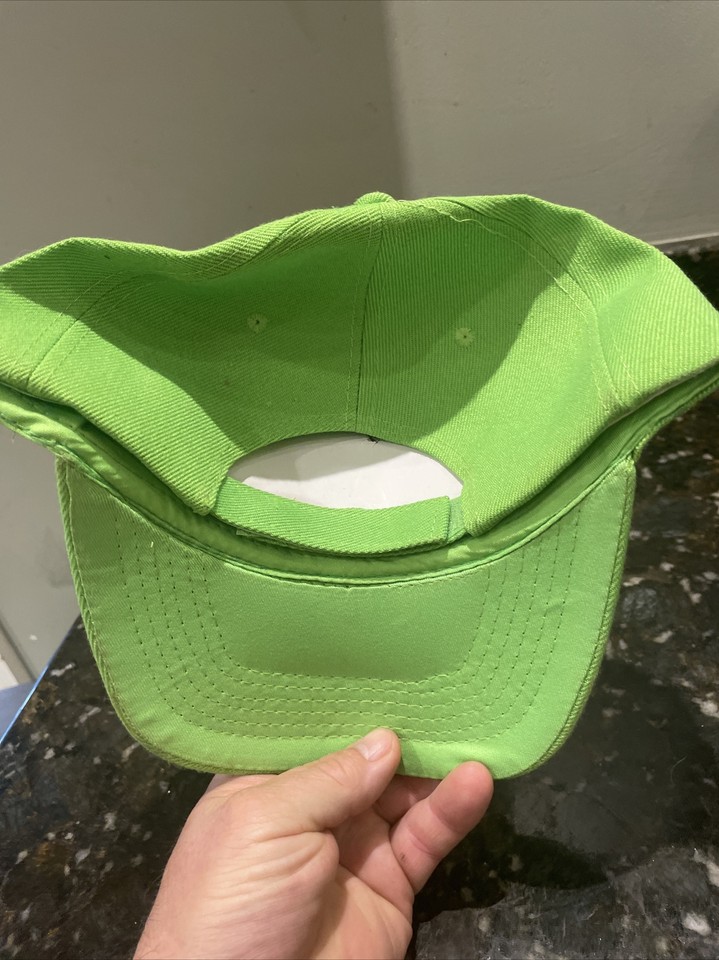 Scranton Wilkes Barre Penguins Baseball Hat Lime Green NEW! Minor ...