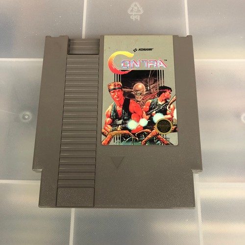 CONTRA AUTHENTIC NINTENDO NES CART - Cleaned/Tested w/ Sleeve | eBay