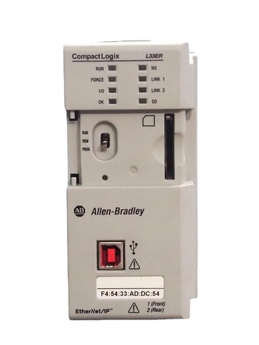 New Sealed Allen-Bradley 1769-L33ER CompactLogix ENet Controller A-B ...