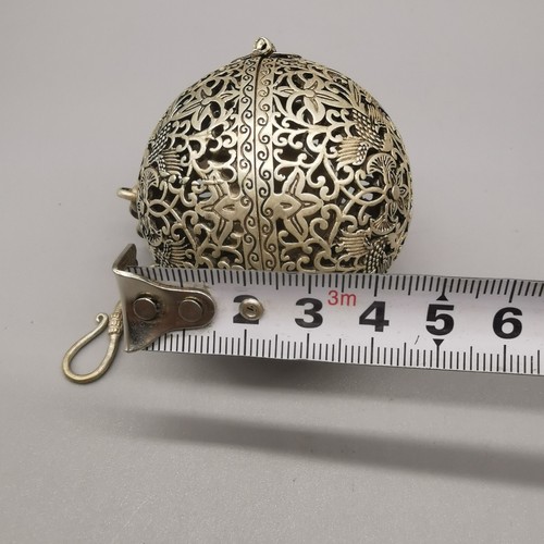 Copper flower and bird patterned incense balls | eBay