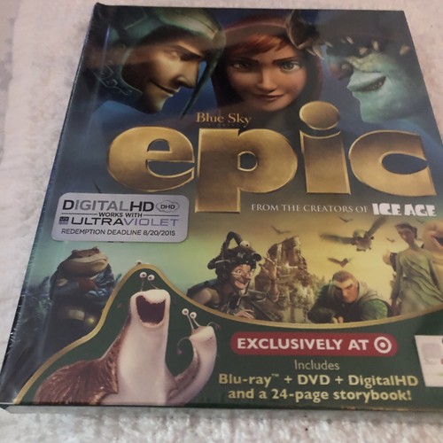 Epic (Exclusive DigiBook (Blu-ray + DVD + Digital Copy) | eBay