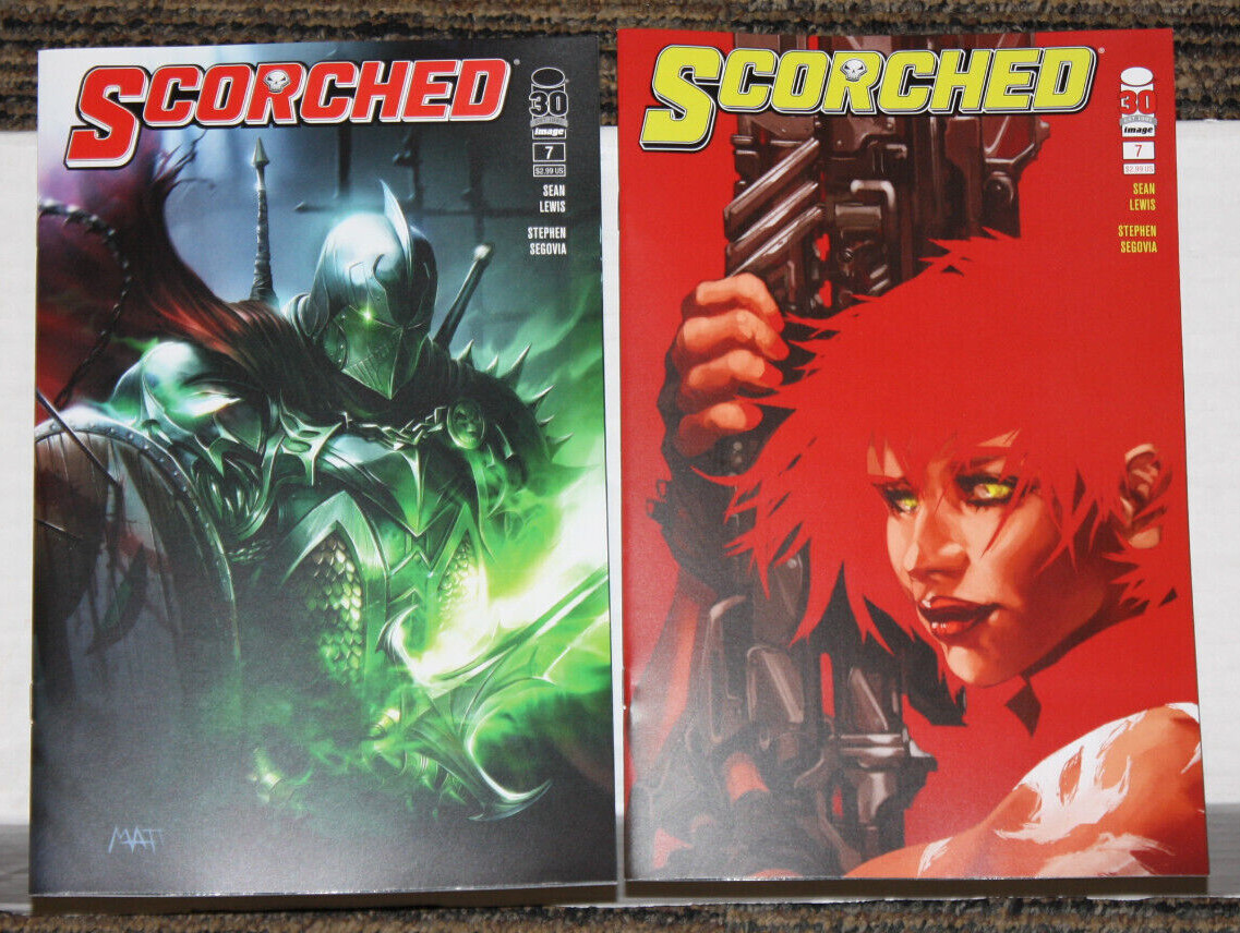 Image Spawn Scorched #7 TWO COVER SET - Aguillo A & Mattina B | eBay