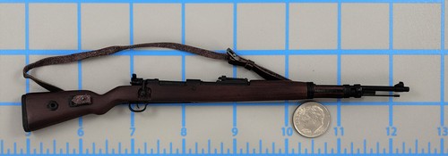 DID Burk WWII German Afrika korps wood & metal rifle 1/6 scale toys ...