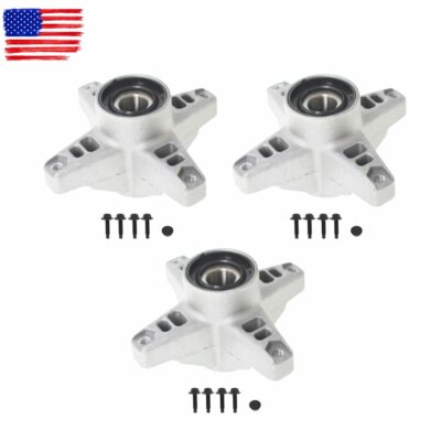 3× Spindle Assy For MTD Cub Cadet 618-3129C 918-3129C 918-04394 918 ...