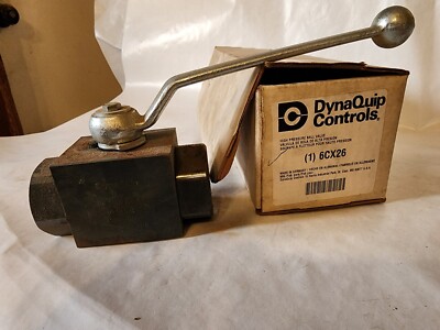 Dyna Quip (1) 6CX26 4600psi. CWP High Pressure Ball Valve 1" NPT | eBay